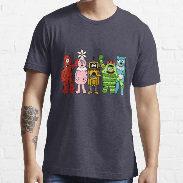 "Yo Gabba Gabba Muno, Foofa, Plex, Brobee, and Toodee Fan Art" T-shirt ...