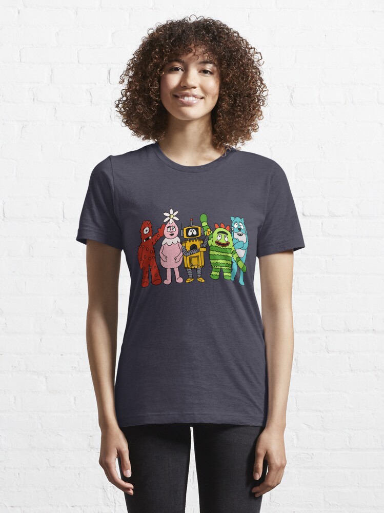 "Yo Gabba Gabba Muno, Foofa, Plex, Brobee, and Toodee Fan Art" T-shirt ...