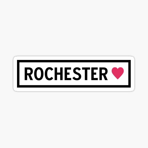 Rochester Stickers | Redbubble