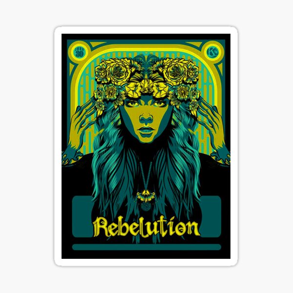"Queen Rebel" Sticker for Sale by janamonahan | Redbubble