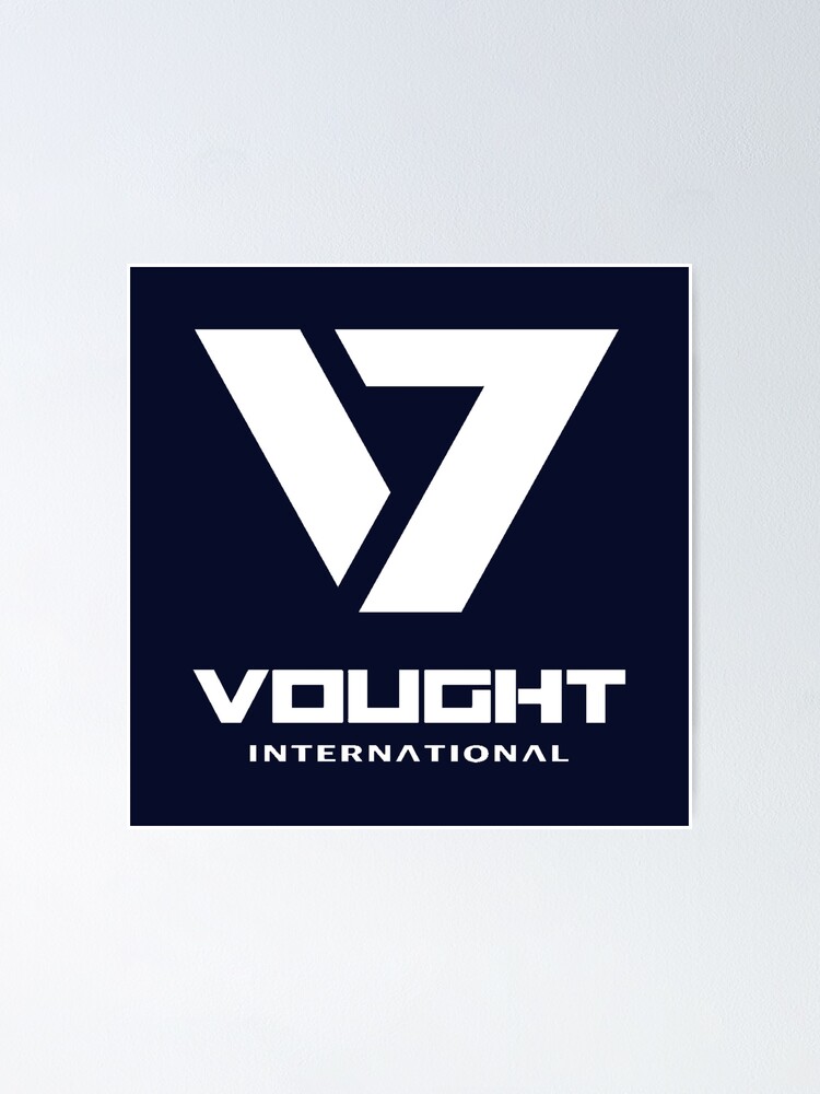 Póster «Logotipo de texto de Vought International de The Boys, tamaño ...