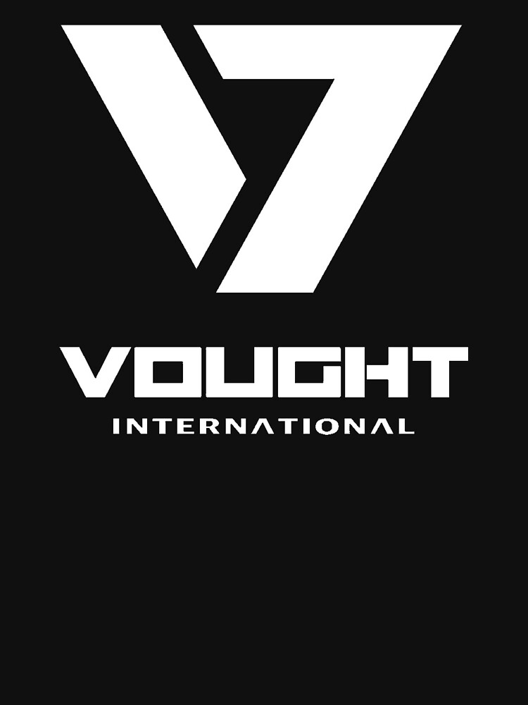 "Vought International Text Logo from The Boys Full-size White ...