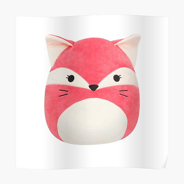 "Fifi the Red Fox Squishmallow" Poster for Sale by cardigans13 | Redbubble