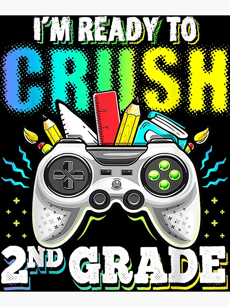 Lámina fotográfica «Juego desbloqueado de nivel de segundo grado en el ...