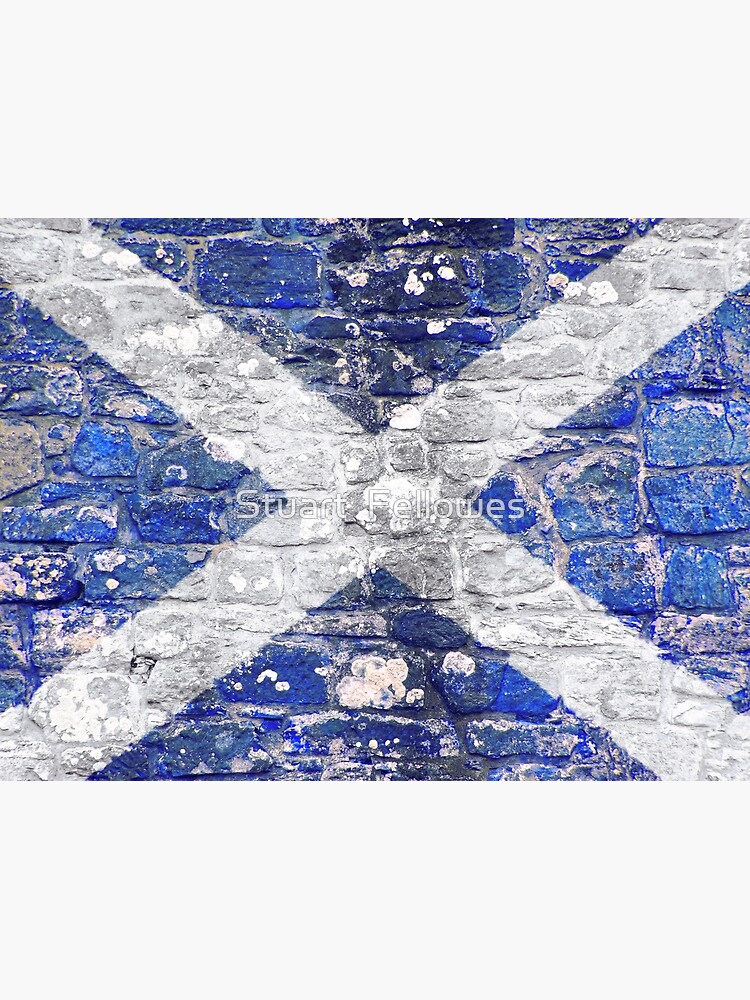 "Saltire Stone" Poster by StuartFellowes | Redbubble