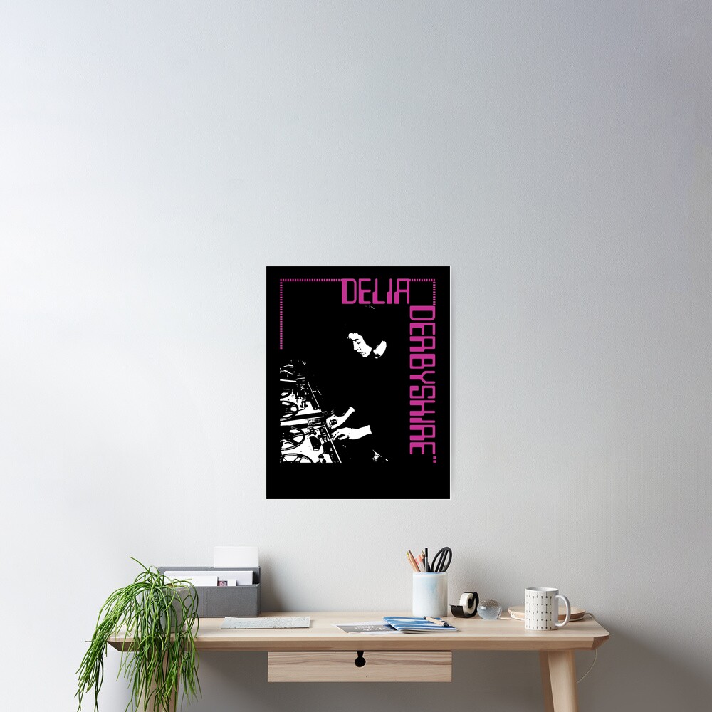 Póster «Delia Derbyshire Edición Limitada Classic Black Tríbúté Unisex ...