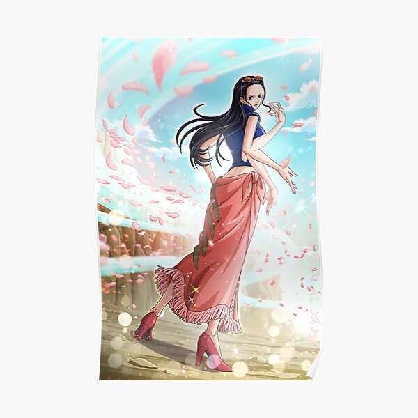 "Nico robin One Piece" Poster for Sale by StephanieBen | Redbubble
