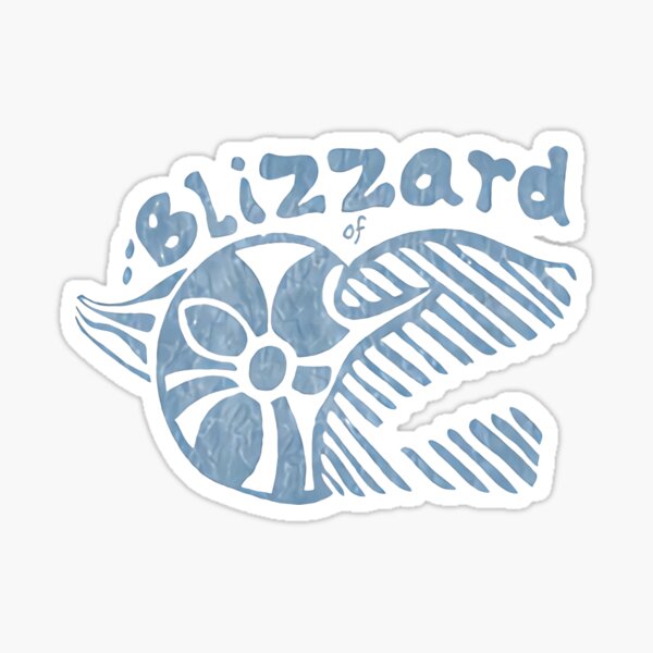 "Ozzy Osbourne - Original Blizzard Distressed" Sticker for Sale by ...