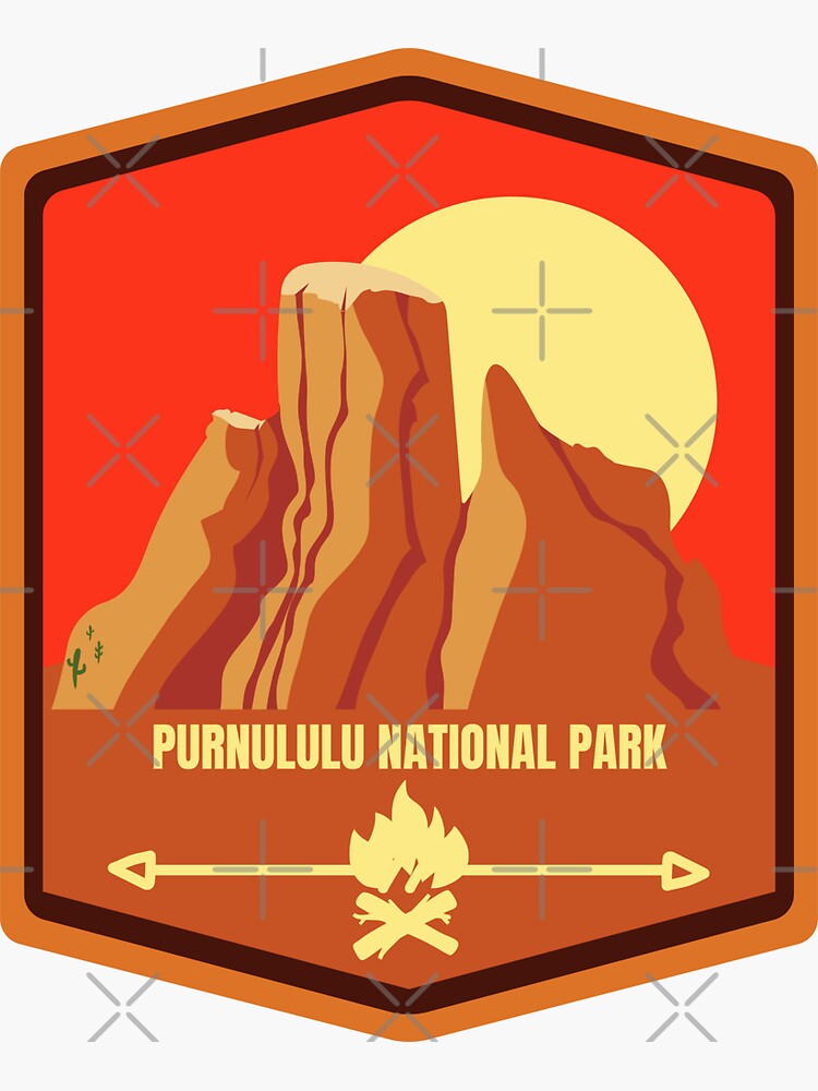 "Purnululu National Park" Sticker for Sale by retrotravelart | Redbubble
