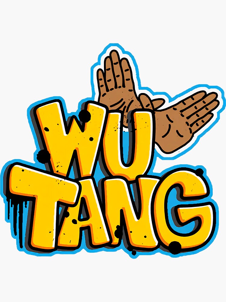 "wu-tang clan - WU HANDS" Sticker for Sale by alisiaotto | Redbubble