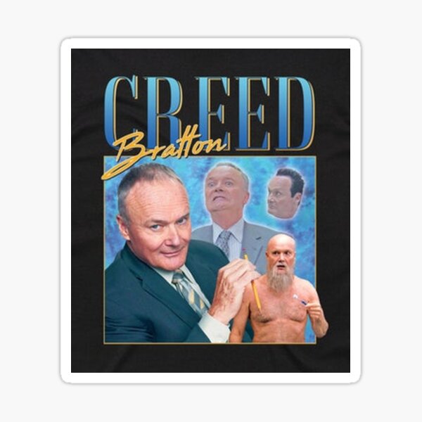 "creed bratton" Sticker for Sale by Valentinesday69 | Redbubble