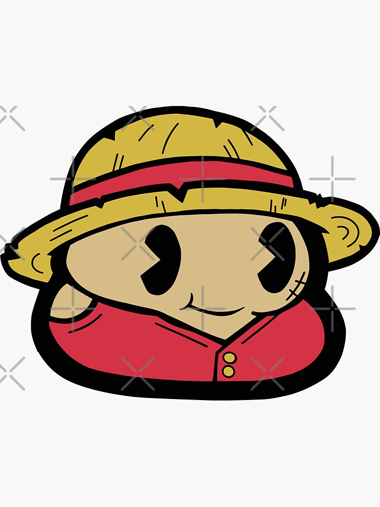 "Monkey d poopy" Sticker for Sale by Diyanggostyle | Redbubble