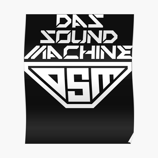 "Das sound machine dsm logo pitch perfect" Poster for Sale by ...