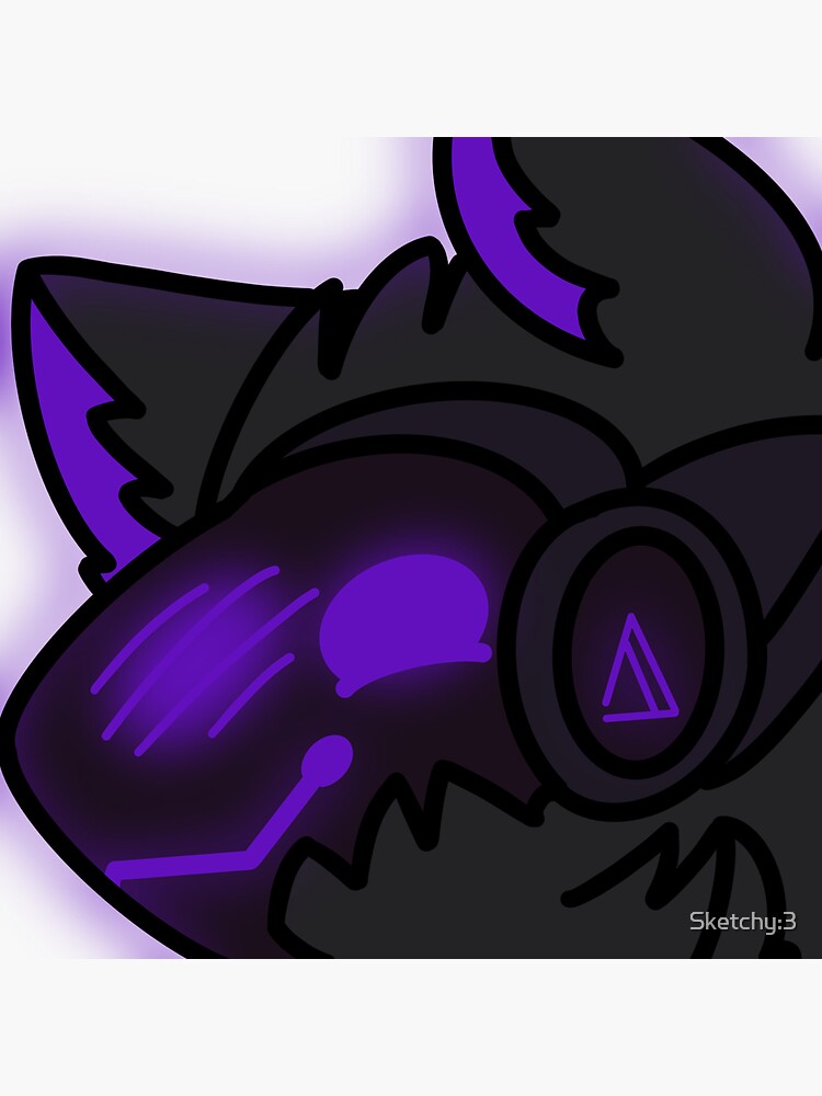 "Protogen" Sticker for Sale by Mystifylolololo | Redbubble