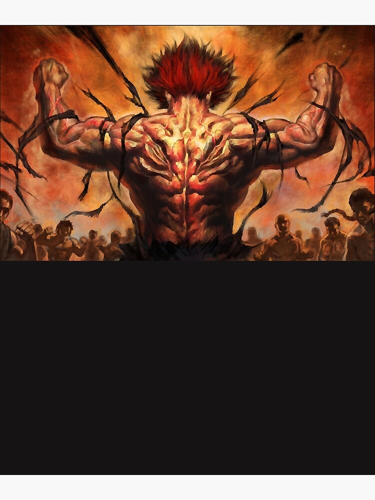 "Yujiro Hanma Back Dragon Face" Poster for Sale by TYLERLOPEZ1 | Redbubble