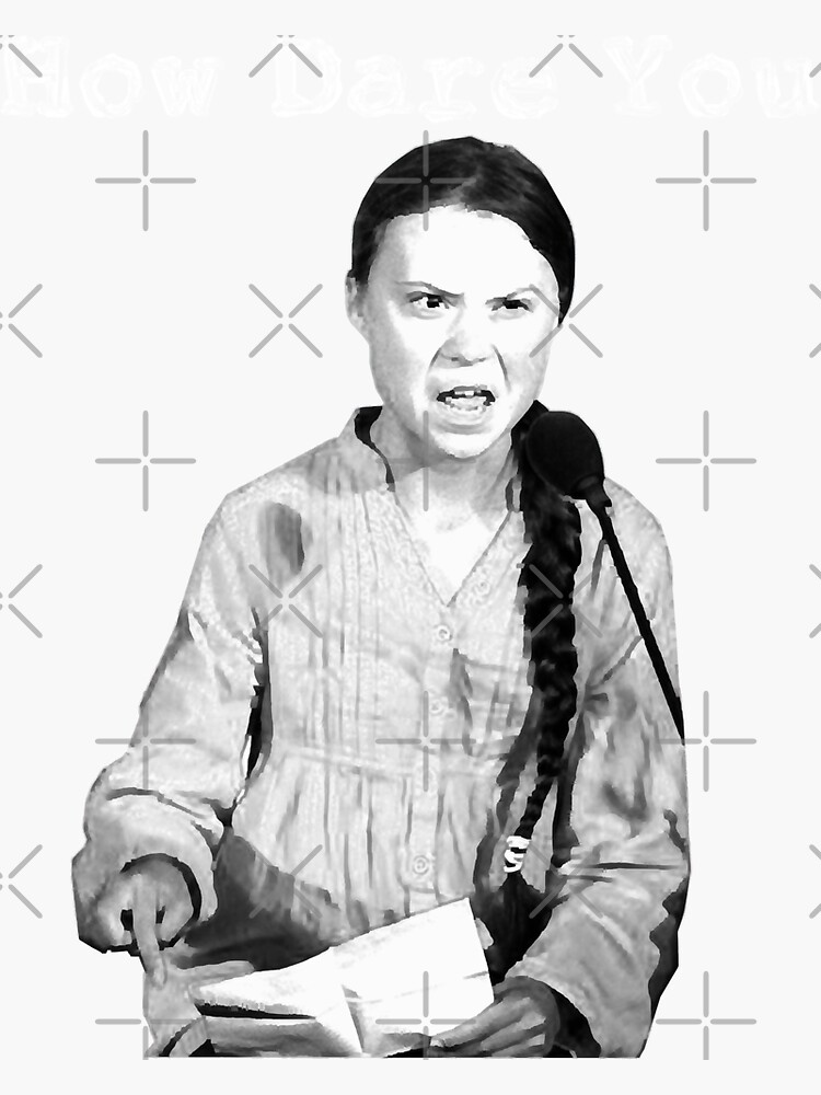 "Day Gift For Greta Thunberg Gifts For Movie Fan" Sticker for Sale by ...