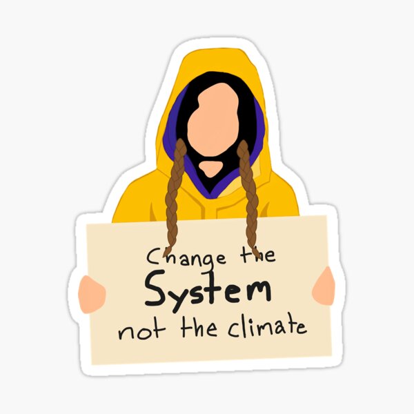 "Day Gift Greta Thunberg Graphic For Fan" Sticker for Sale by ...