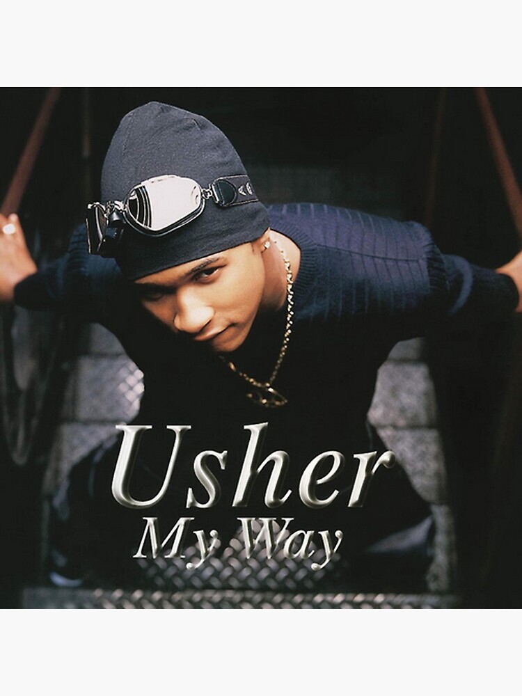 "usher my way" Sticker for Sale by IdellaHancock | Redbubble