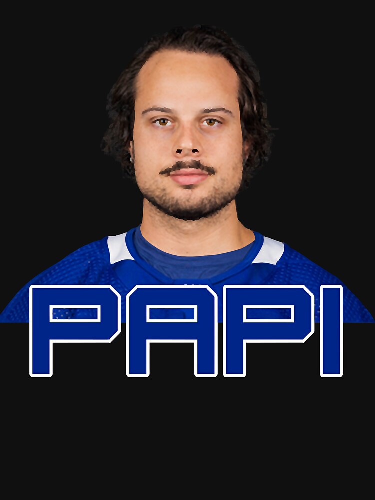 "Auston Matthews Papi " T-shirt for Sale by MATRODOLFO | Redbubble ...