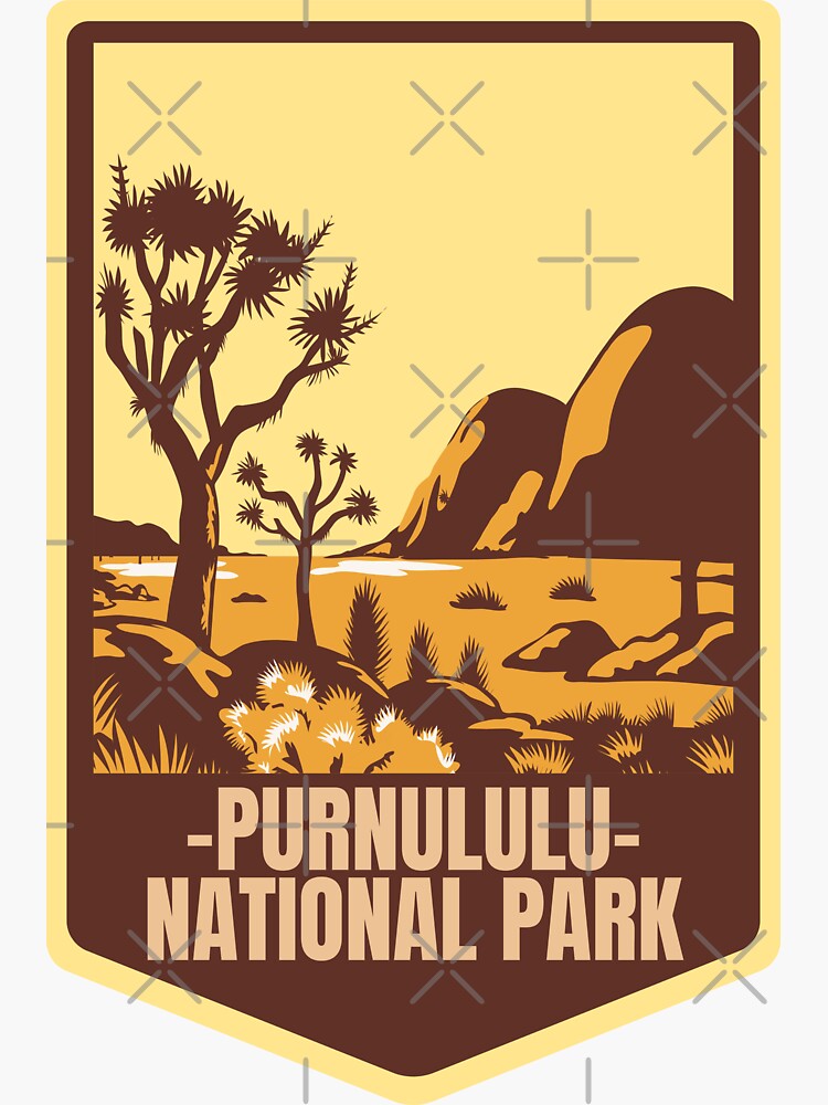 "Purnululu National Park" Sticker for Sale by retrotravelart | Redbubble
