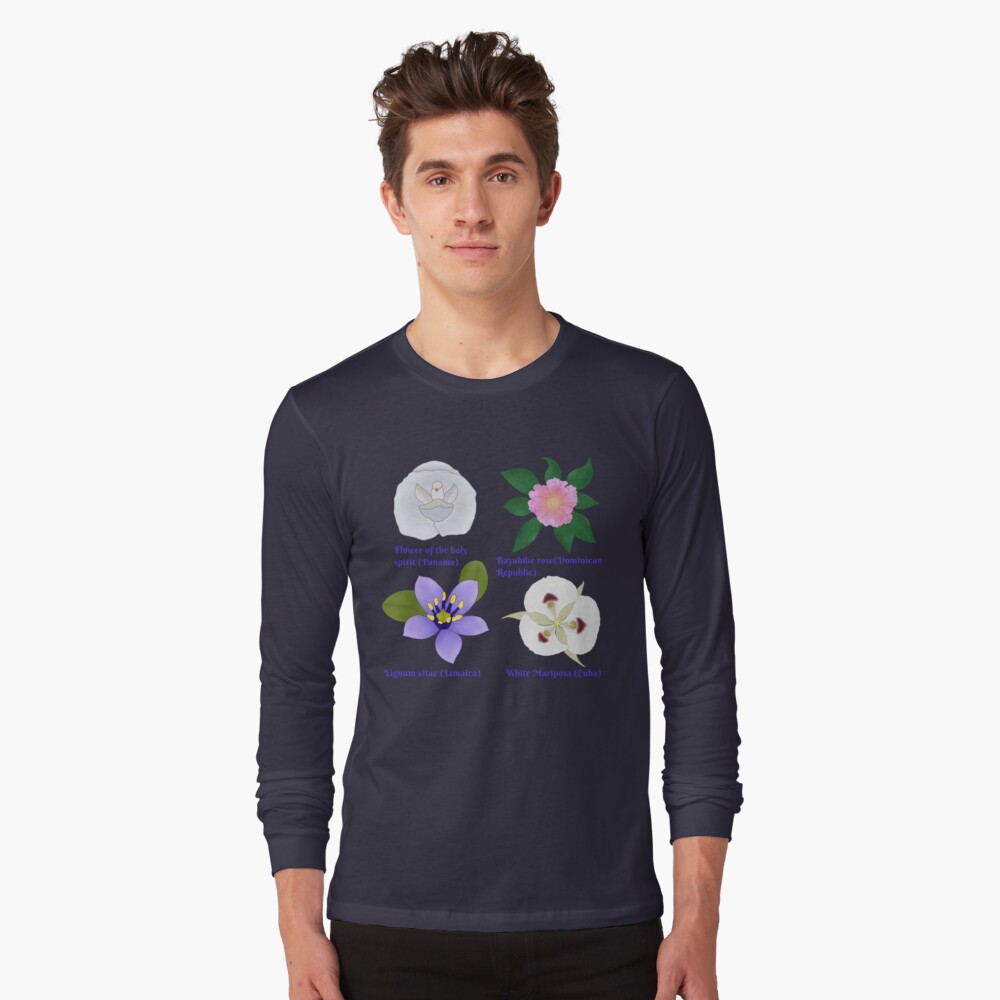 "NATIONAL FLOWER PACK-flower of the holy spirit(panama),Bayahibe rose ...