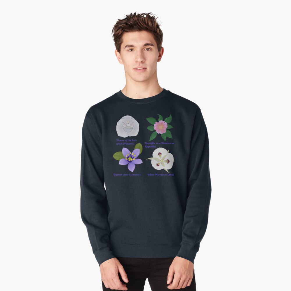 "NATIONAL FLOWER PACK-flower of the holy spirit(panama),Bayahibe rose ...