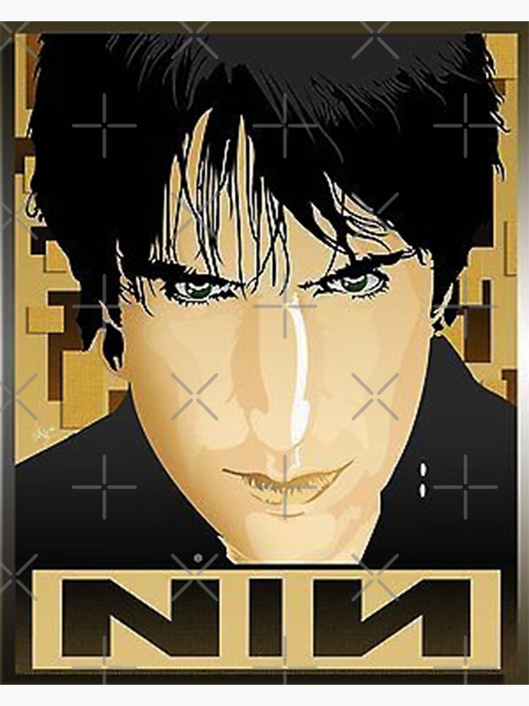 "NIИ - American industrial rock band" Sticker for Sale by cperronigg ...