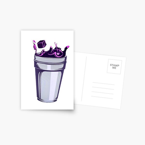 "Lean Double Cup" Postcard for Sale by SafeAF | Redbubble
