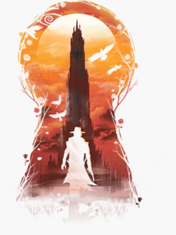 "Dark Tower the Wind Through the Keyhole shirt" Sticker for Sale by ...