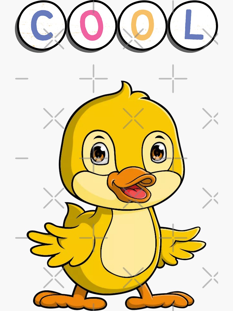 "Ducks doing cute things featuring cool duck cartoon character, funny ...
