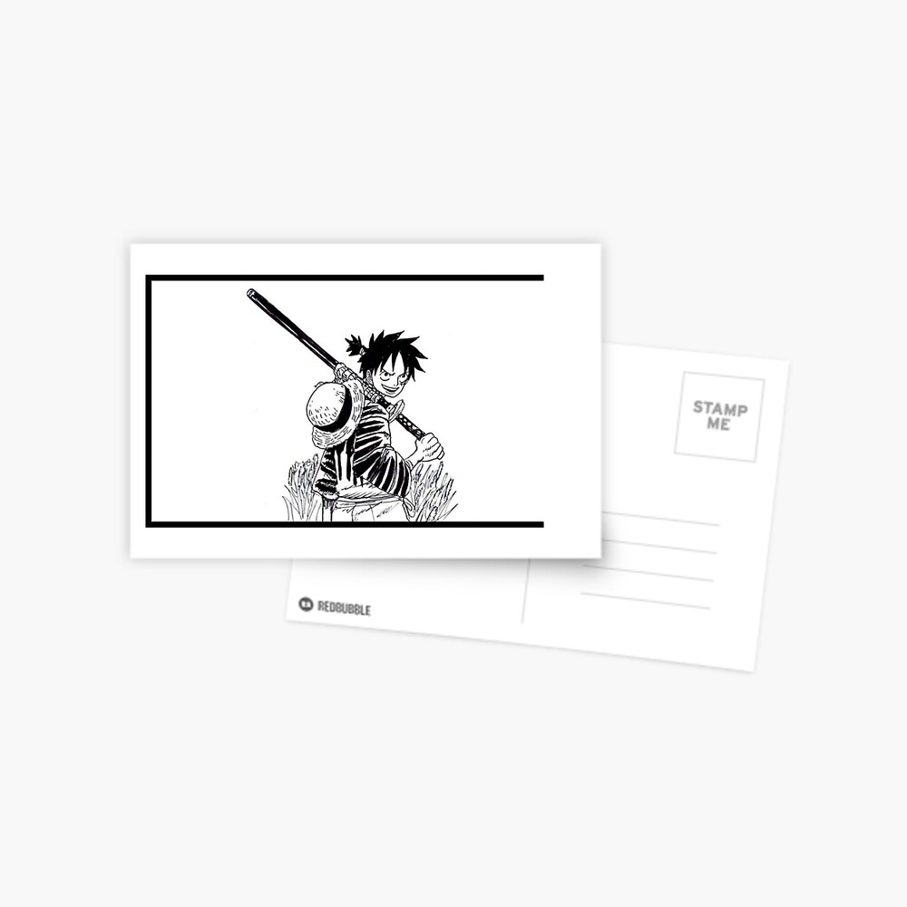 "One Piece Luffy" Sticker by miko42 | Redbubble