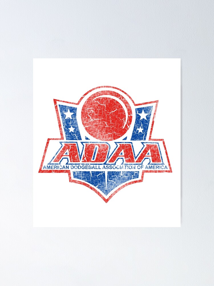 "American Dodgeball Association of America (Dodgeball)" Poster for Sale ...