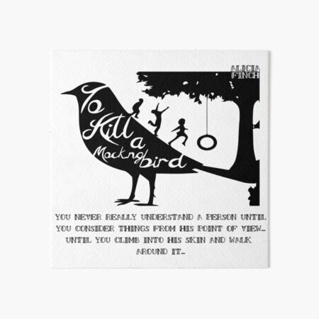 To Kill A Mockingbird Wall Art | Redbubble