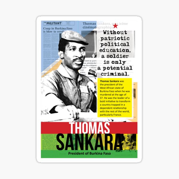 "Idol Gifts Fot You Thomas Africanist Sankara Gifts For Music Fan ...