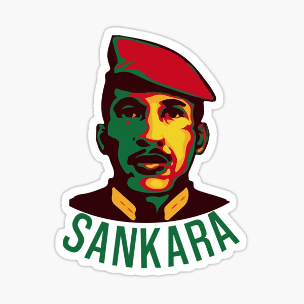 "Mens Best Thomas Revolutionary Sankara Gifts For Movie Fan" Sticker ...