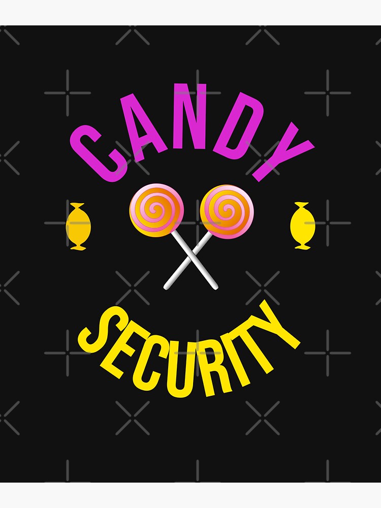 "Candy security - lazy DIY Halloween costume" Sticker for Sale by ...