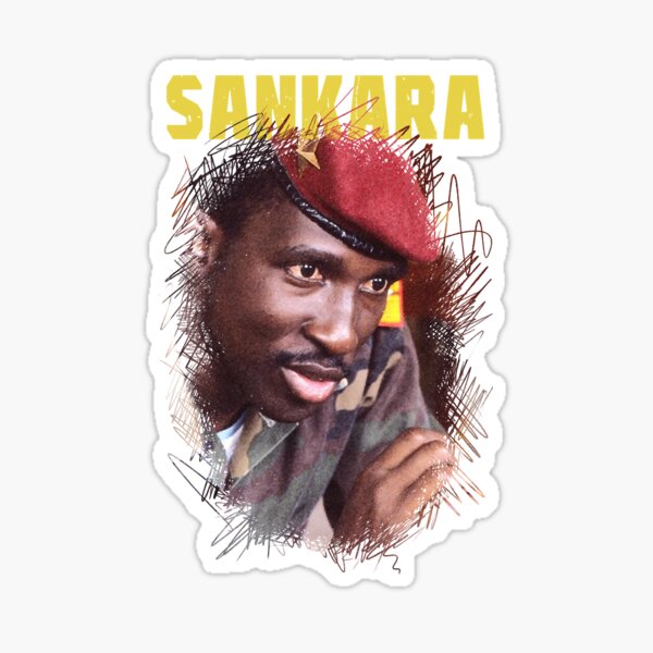"Mens My Favorite Thomas Revolutionary Sankara Retro Vintage" Sticker ...