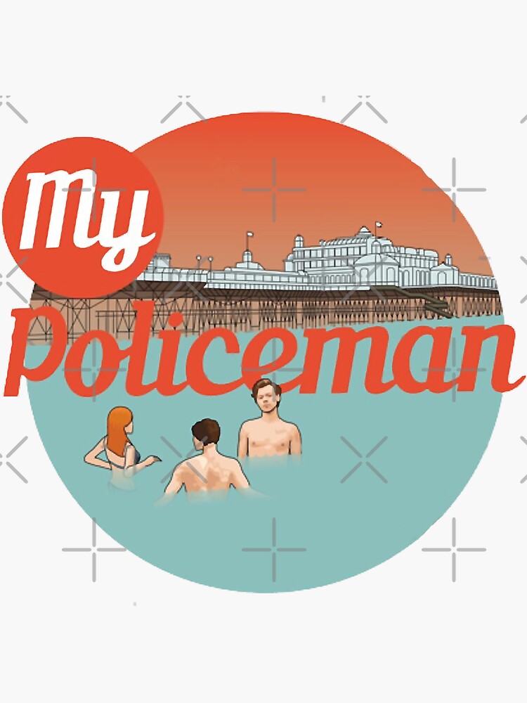 "Affairs Full Contradictions Love Story My Policeman Movie And The Harries Retro" Sticker for ...