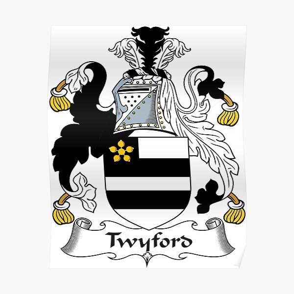 "Twyford" Poster for Sale by HaroldHeraldry | Redbubble