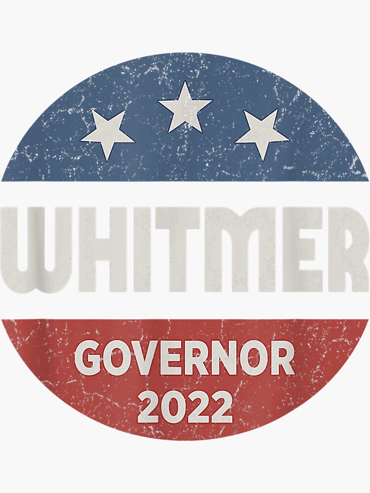 "Gretchen Whitmer Michigan Governor Election 2022 Democrats " Sticker ...
