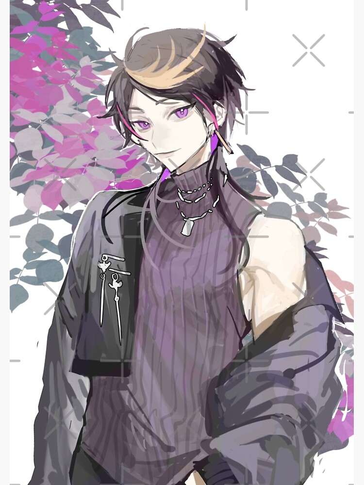 "Shu Yamino - Luxiem - Nijisanji" Sticker for Sale by zenlesszone ...