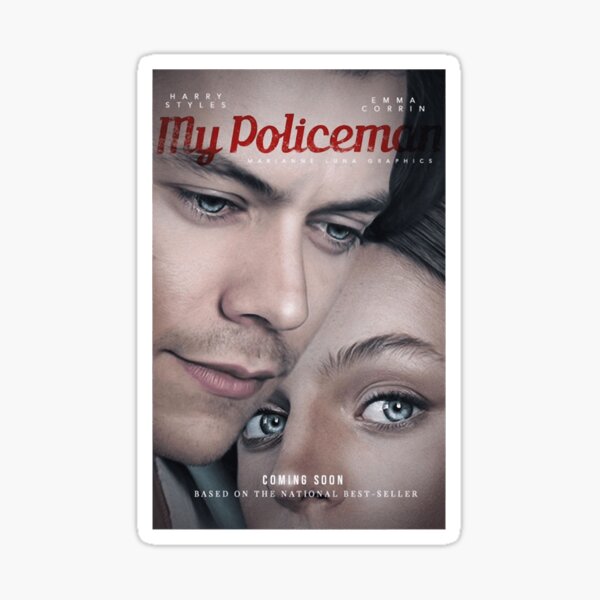 "Affairs Full Contradictions Love Story My Policeman Movie Classic Fans" Sticker for Sale by ...