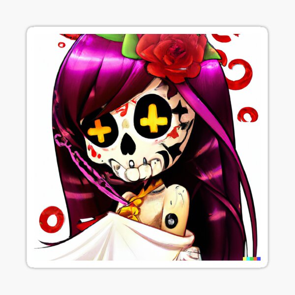 "Lupe" Sticker for Sale by DeadGirlGallery | Redbubble