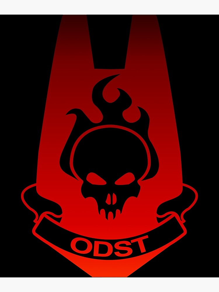 Póster «ODST para fanáticos» de OnaTrudie7 | Redbubble
