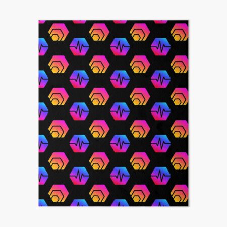 "Pulse Chain and Hex Crypto Logo" Art Board Print for Sale by ...