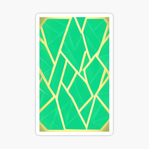 "Emerald Lights" Sticker for Sale by Arkneer | Redbubble