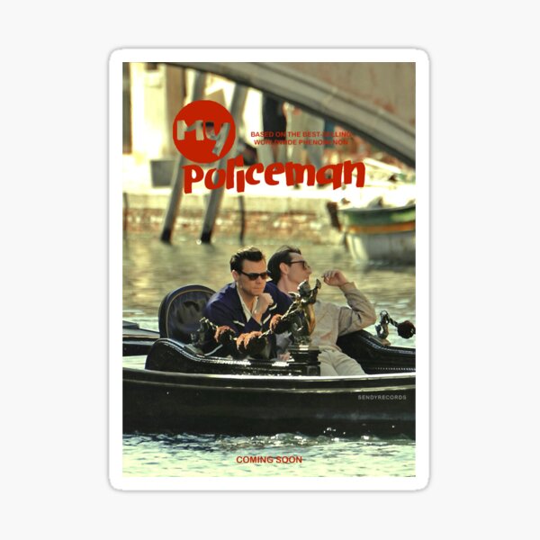 "Affairs Full Contradictions Love Story My Policeman Retro" Sticker for Sale by Brittanytozona ...