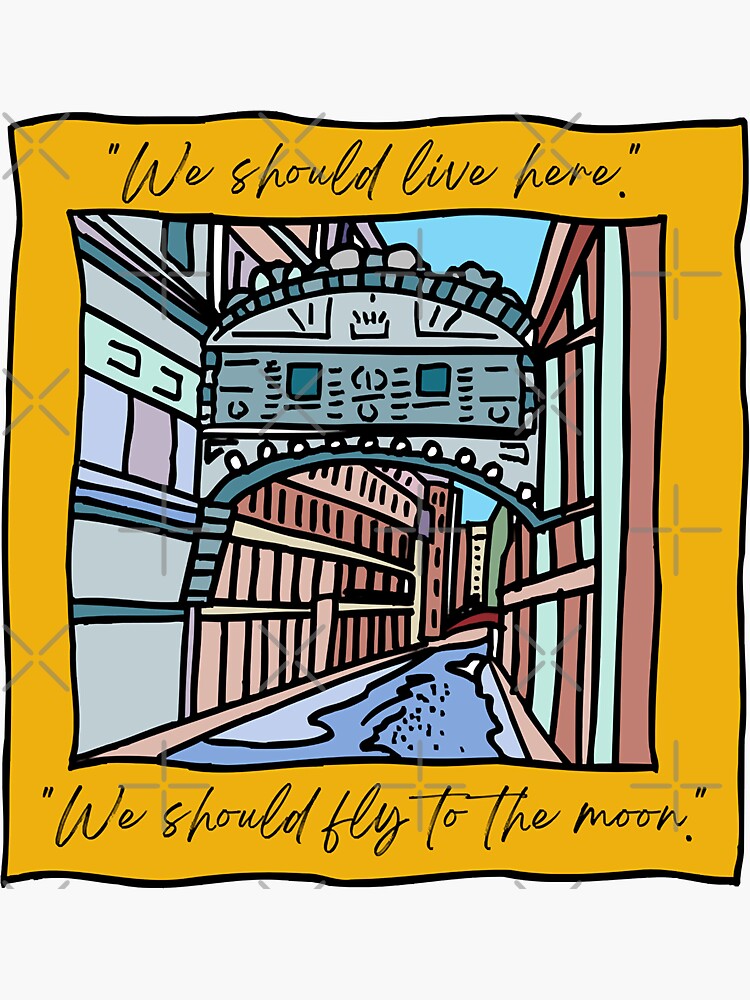 "Affairs Full Contradictions Love Story My Policeman Venice Gift Movie Fans" Sticker for Sale by ...