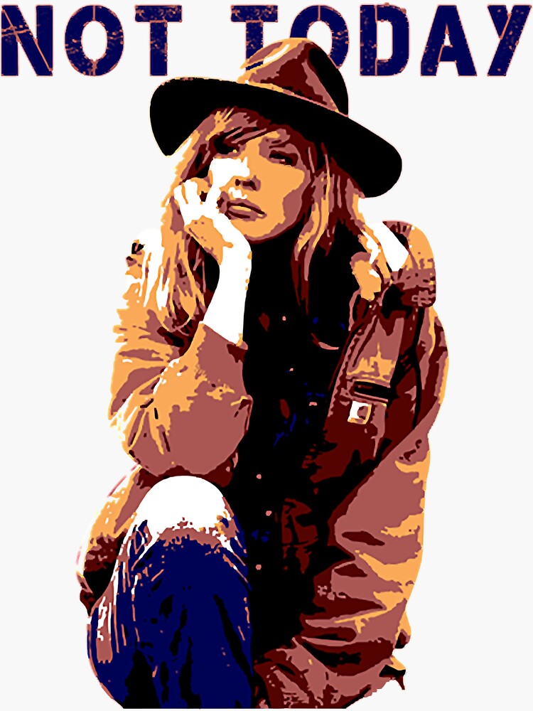 "Not Today Beth Dutton Shirt, Beth Dutton, Beth Dutton " Sticker for ...