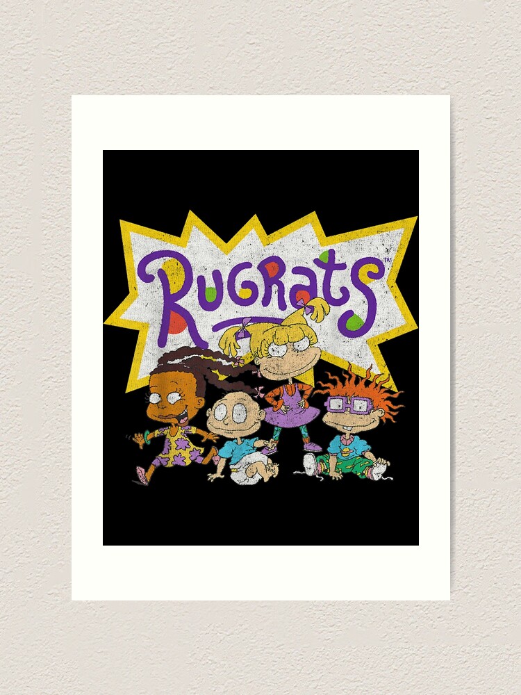 "Rugrats Vintage Group Shot Logo" Art Print for Sale by josiahpg81yp ...
